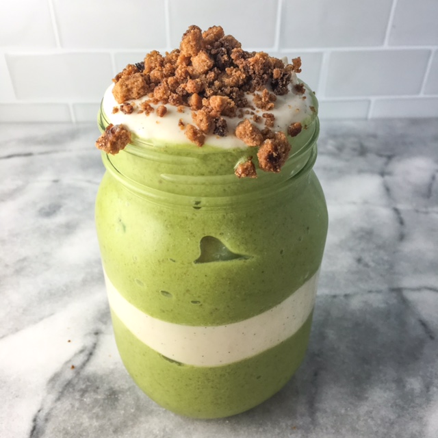 Key Lime Pie Smoothie (minus those pesky key limes)
