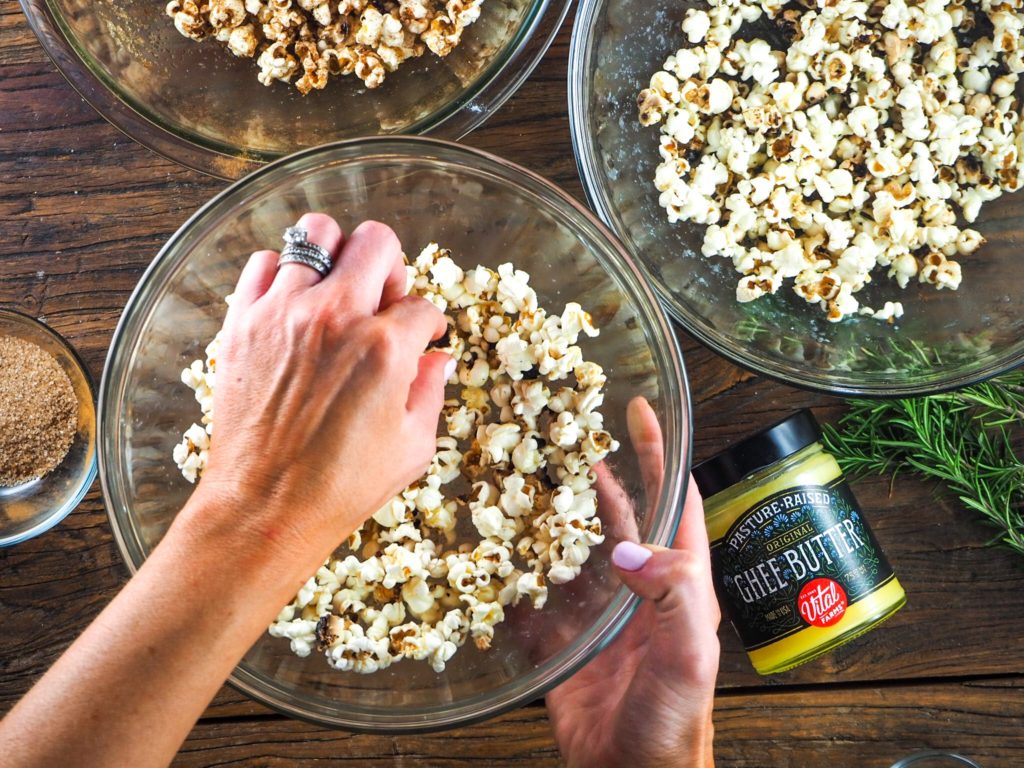 Stovetop Vital Farms Ghee Popcorn: If you ever buy microwave popcorn ...